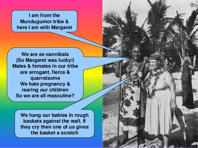 Antropologia, cultura e sociedade: Margareth Mead - Sexo e Temperamento