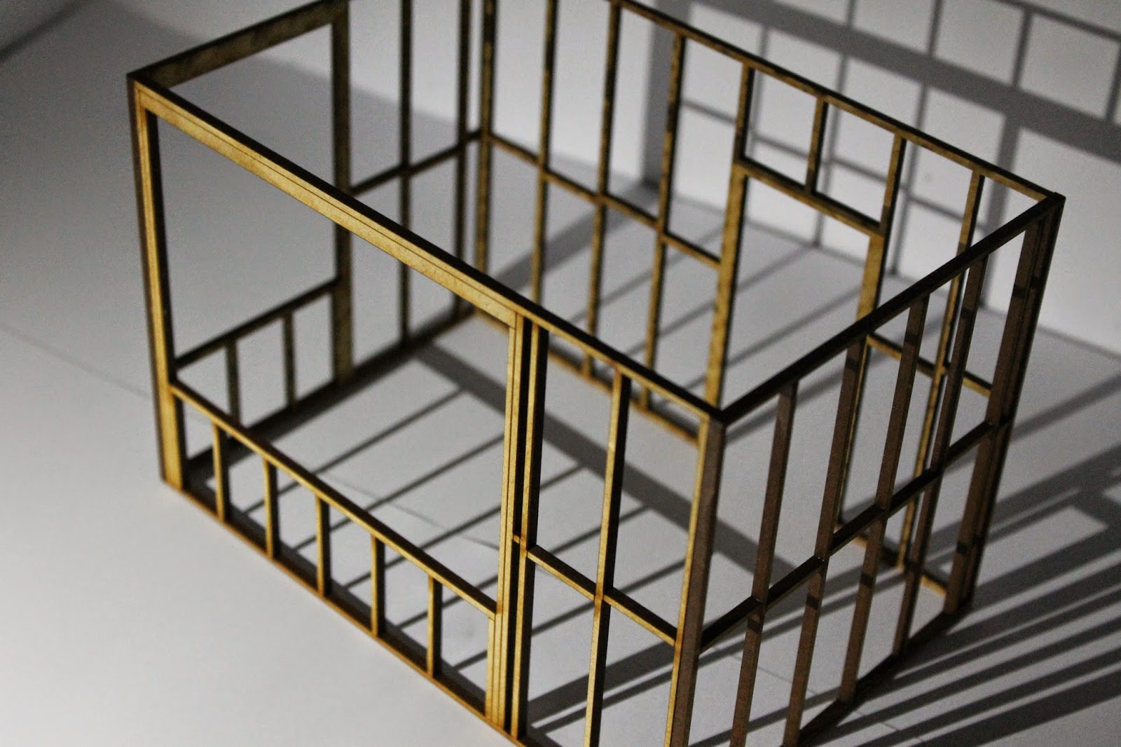 Alex Love - Spatial Design 2014: Photographing my Laser Cut Model