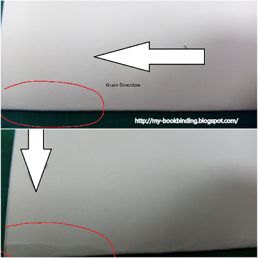 Paper grain direction - Tutorial