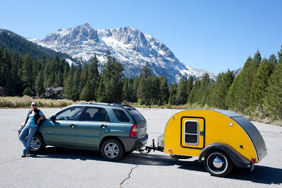 Tiny Yellow Teardrop: Teardrops as Low Maintenance Fun