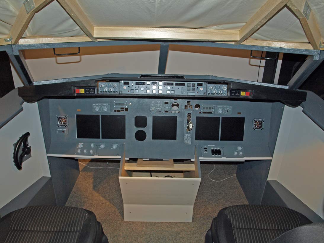 Boeing 737 Homecockpit: MIP (Main Instrumenten Panel) + CDU