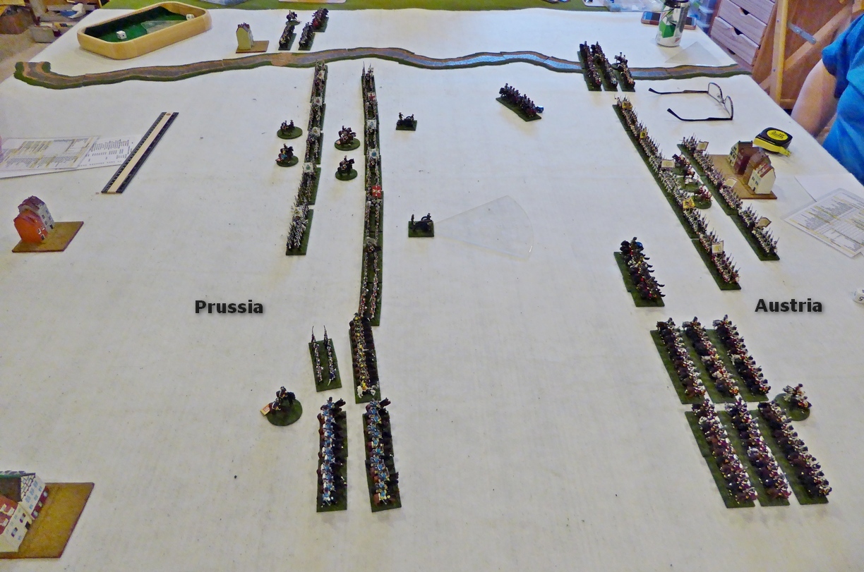 Palouse Wargaming Journal: Battle of Mollwitz BatRep - A Near Run Thing
