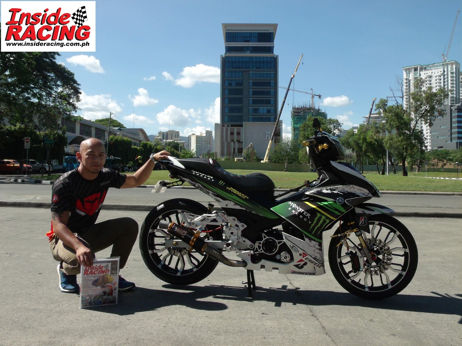 underbone tuner: Monster Energy MotoGP Themed Yamaha Sniper 150MXi from ...