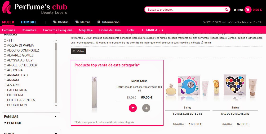 SHOPPER IN THE CITY. Beauty, cosmetics and trends: PERFUME'S CLUB ...