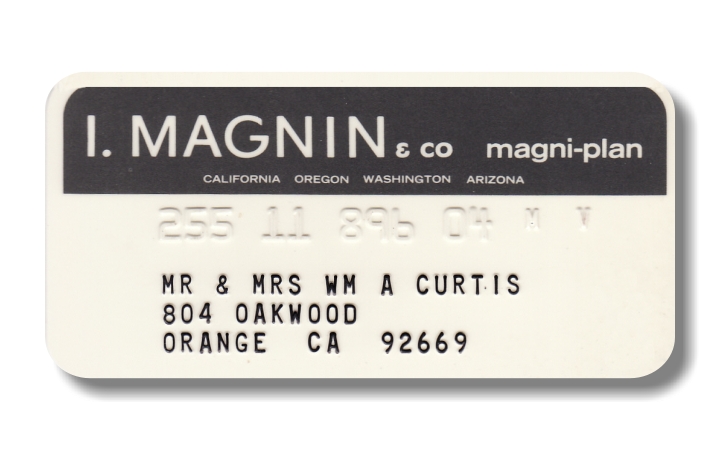 The Department Store Museum: Charge Cards