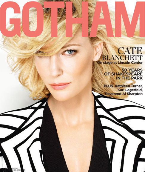 Smartologie Cate Blanchett For Gotham Magazine Summer 2012