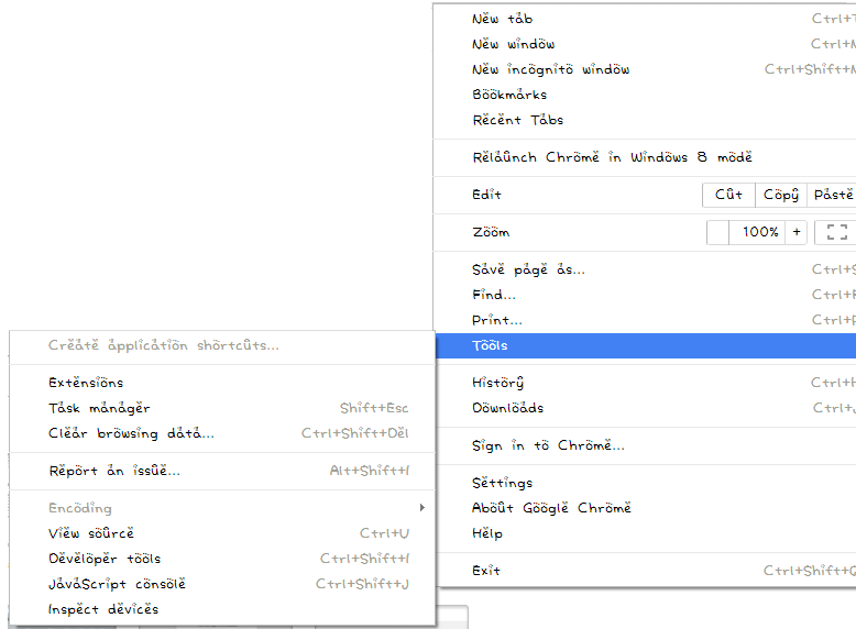 Bagian Bagian Google Chrome