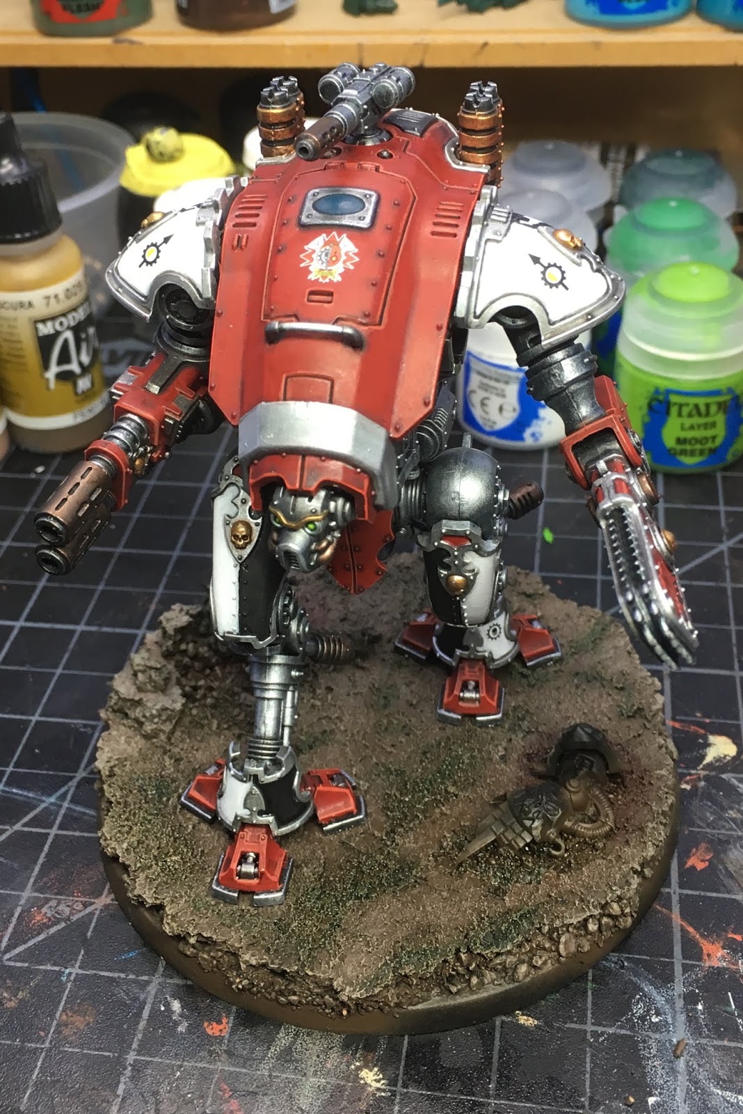262nd Death Korps of Krieg: WIP: Armiger Warglaives from House Taranis ...