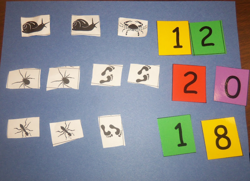 Mrs. Wood's Kindergarten Class: One Is Snail Ten is Crab Math