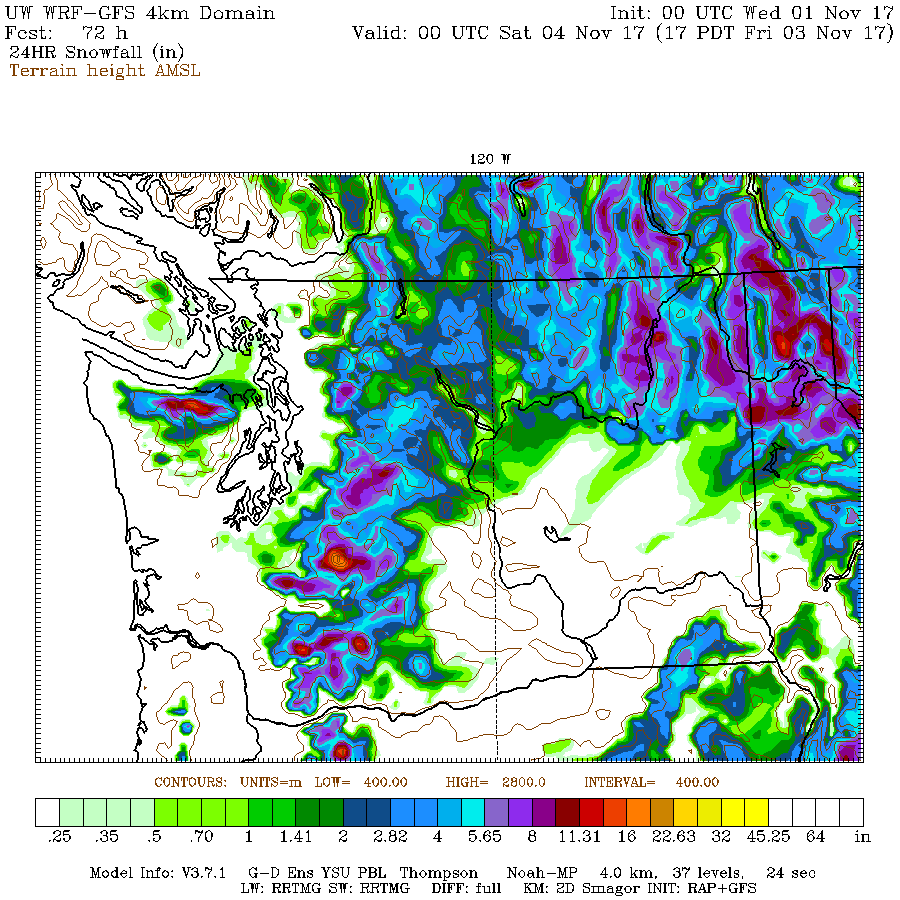 Cliff Mass Weather Blog: Snow Expected over Western Washington