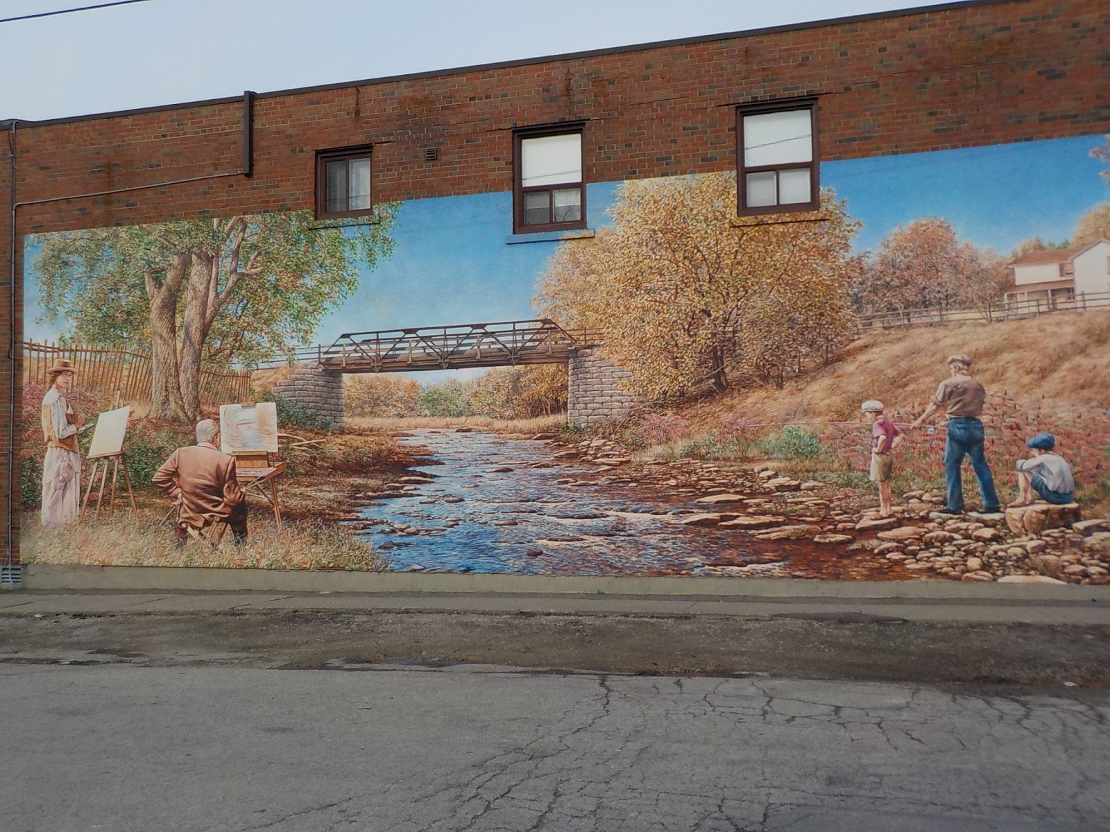 CHARLES WEISS ART: Street Murals on Dundas Street West Toronto