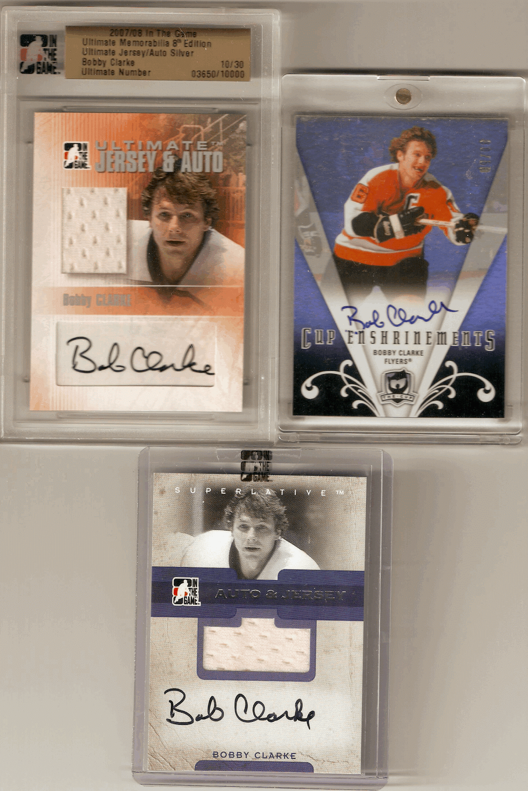 Hockey Card Heaven: 1,000 Point NHL Player Autographs - #42 Bobby Clarke