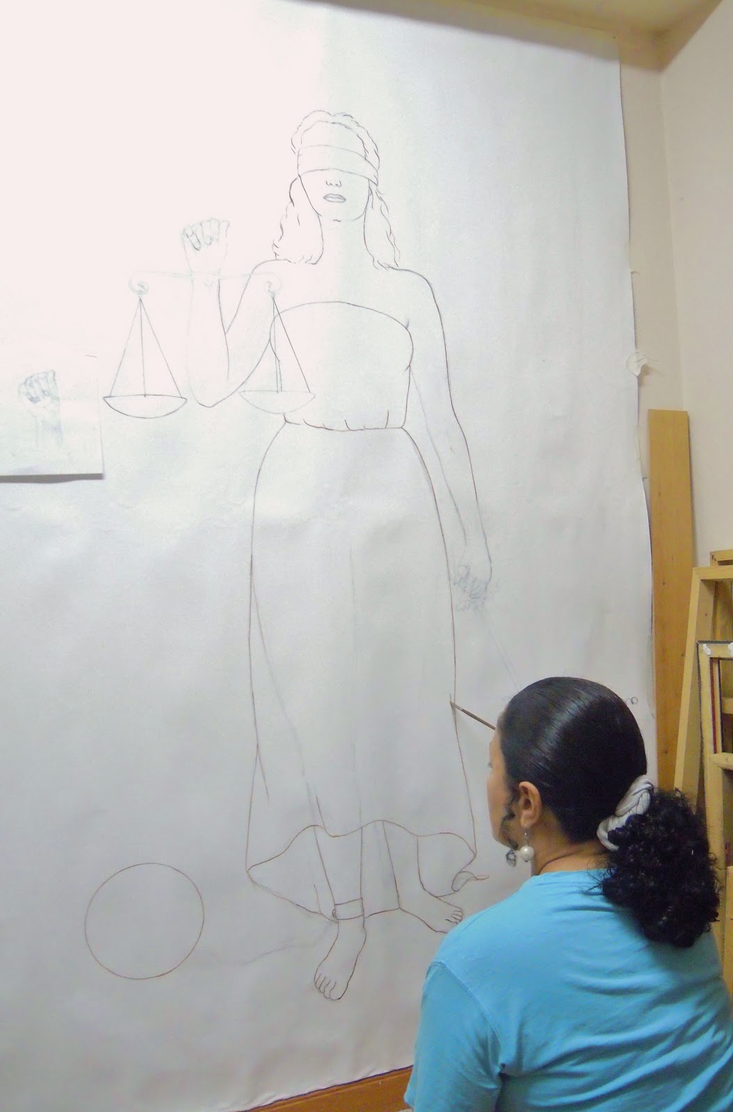 Nancy Velásquez Murillo - Arte: La Justicia, Justicia?