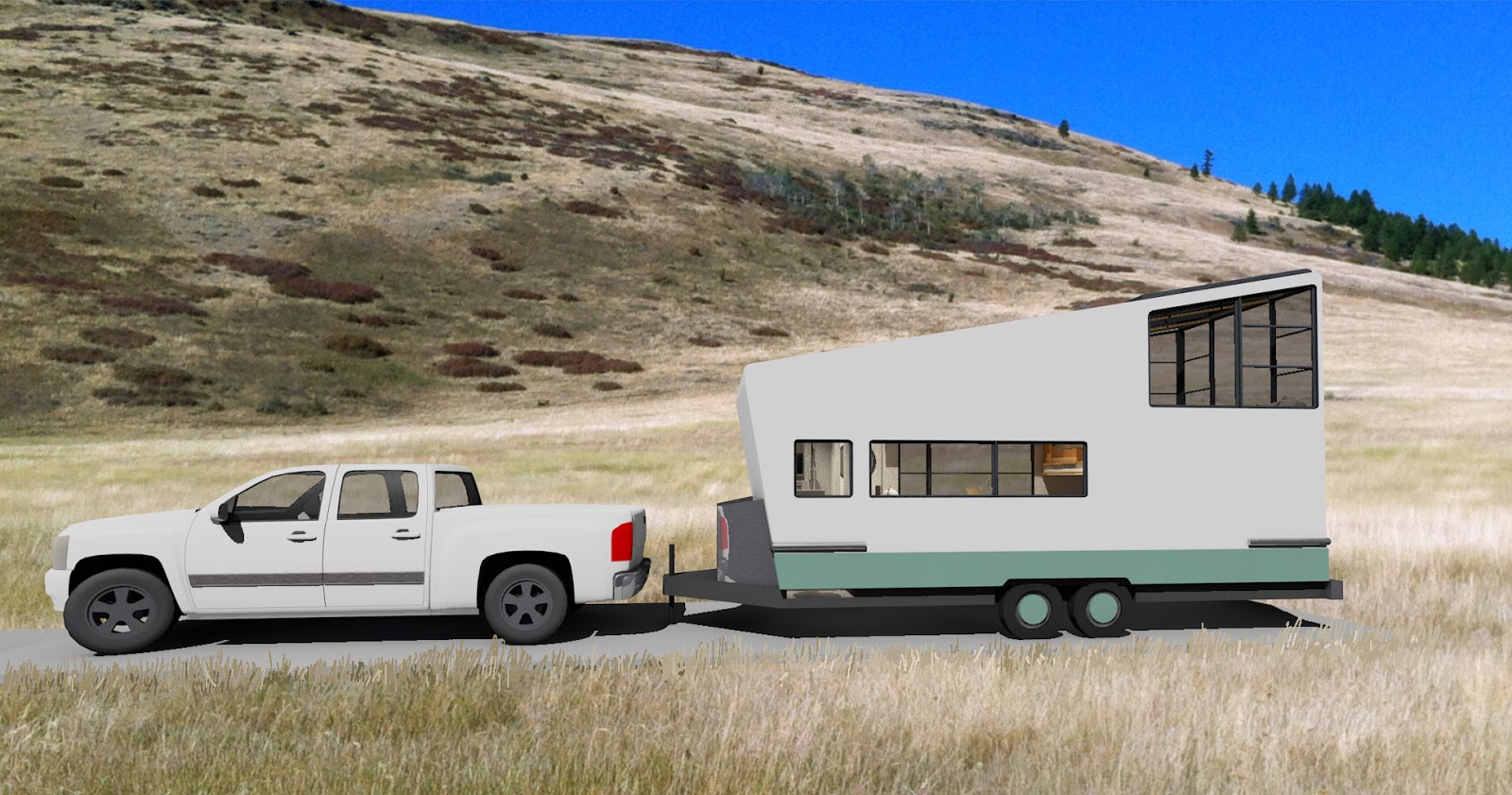 MCM DESIGN: Skyliner Mobile Cabin