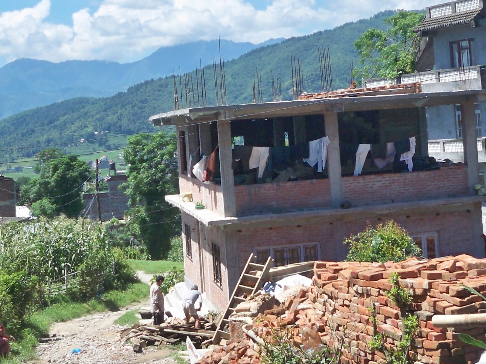Scheer Memorial Hospital: Earthquake--Part 14: Banepa in August 2015