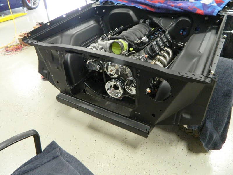 '67 Nova Project: Final Assembly - Inner Fenders & Core Support (August ...