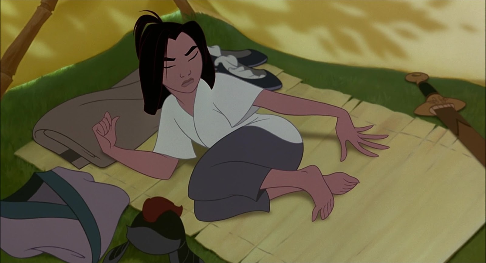 Anime Feet: Mulan (Extra Scene)
