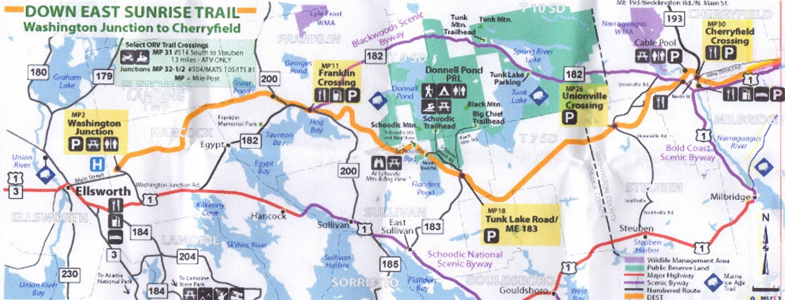 Hiking in Maine with Kelley: 9/27/13 Downeast Sunrise Trail part II