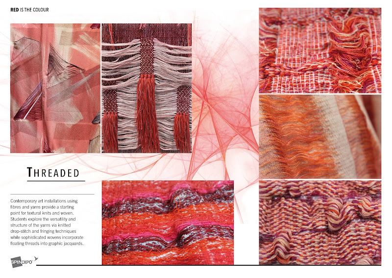 FASHION VIGNETTE: TRENDS // SPIN EXPO - RED IS THE COLOUR . 2017