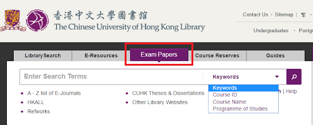 Learning Support Blog @ CUHK Library