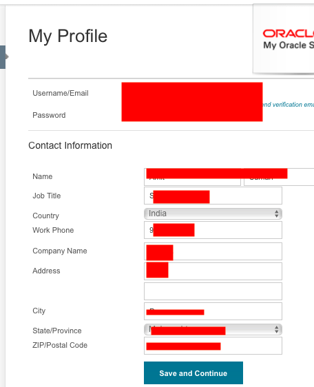 STEP 4 : Fill the below required details and then click Validate