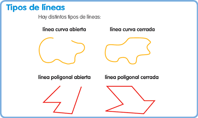 RECURSOS DIGITALES: 2º de Primaria: lineas abiertas y cerradas