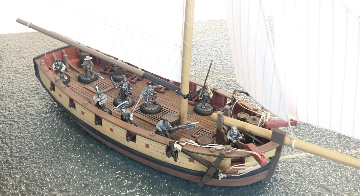 cianty's Tabletop Wargames Blog: British Unrated Cutter from Games of War