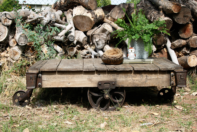 me and jilly: industrial railroad carts