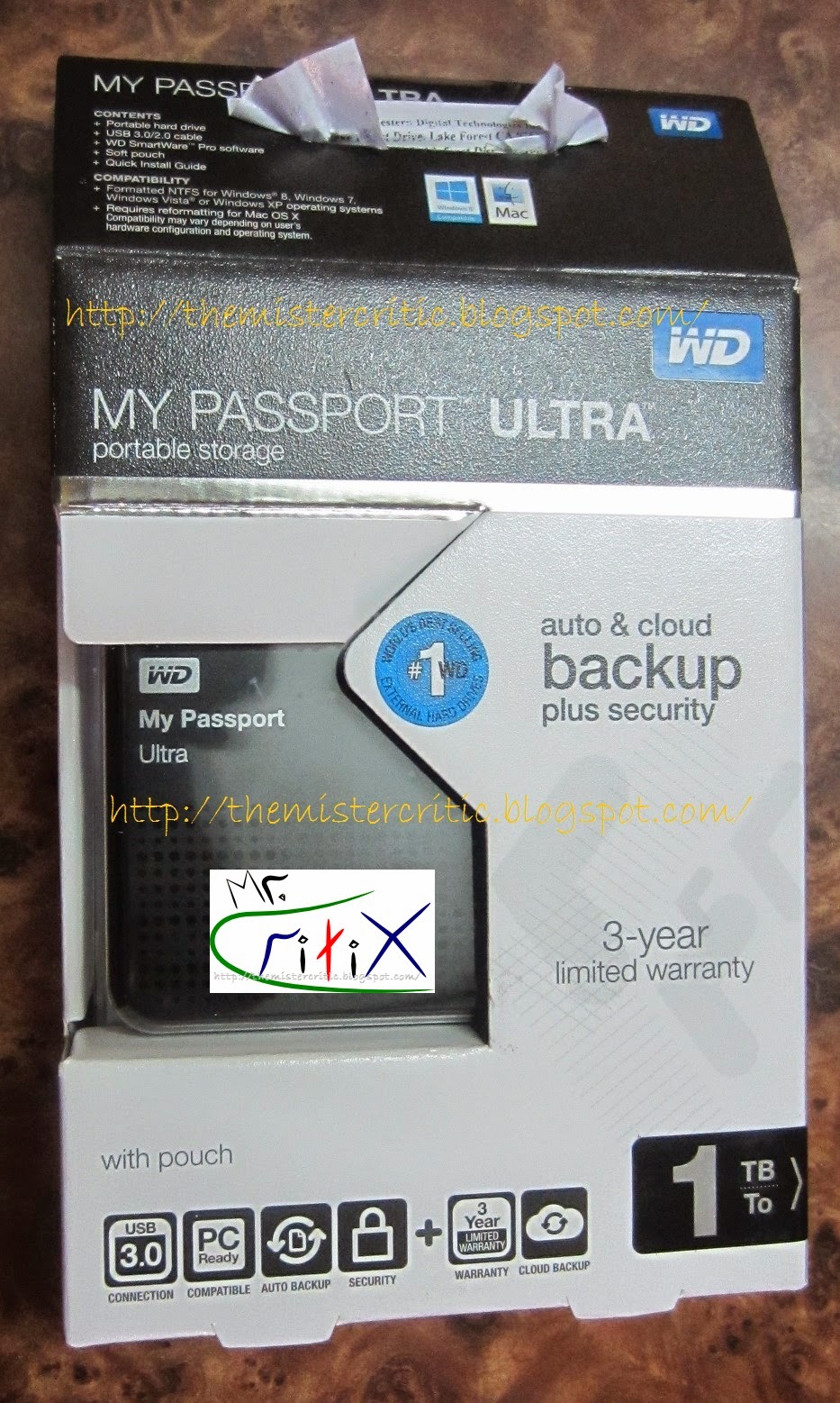The Mister Critic: Critix' Blog: WD My Passport Ultra - Memory/Storage ...