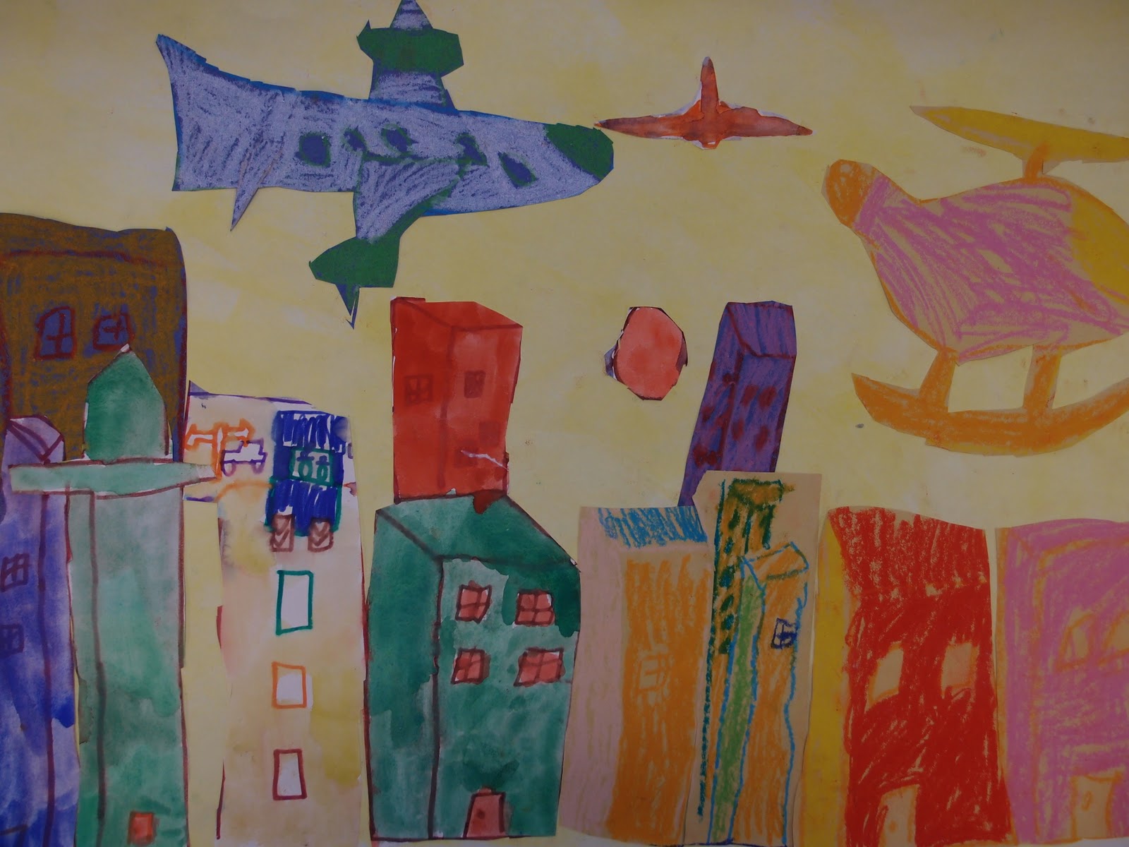ARTYPANTS: Crazy Collage Cityscapes Term 4