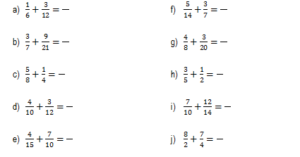 Maestra Mónica Ochoa: Realiza las sumas y simplifica el resultado ...