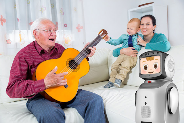 Sanbot Robotics: Caregiving robot is a good companion for elderly