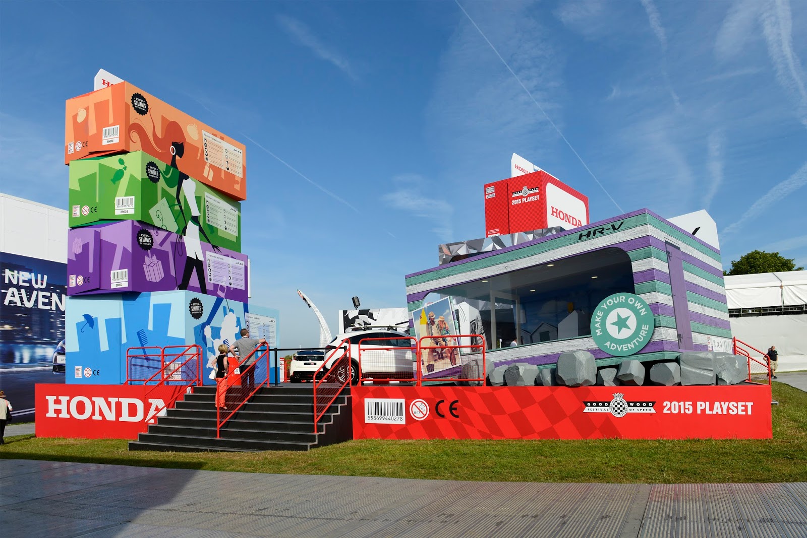 Just A Car Guy: Honda put on a great display at Goodwood, a playset of ...