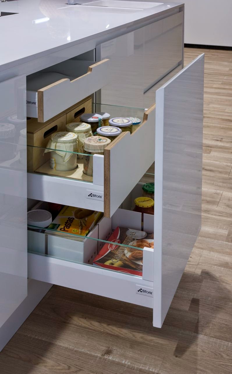 Cocinas: DONDE GUARDAR LOS ALIMENTOS (I)
