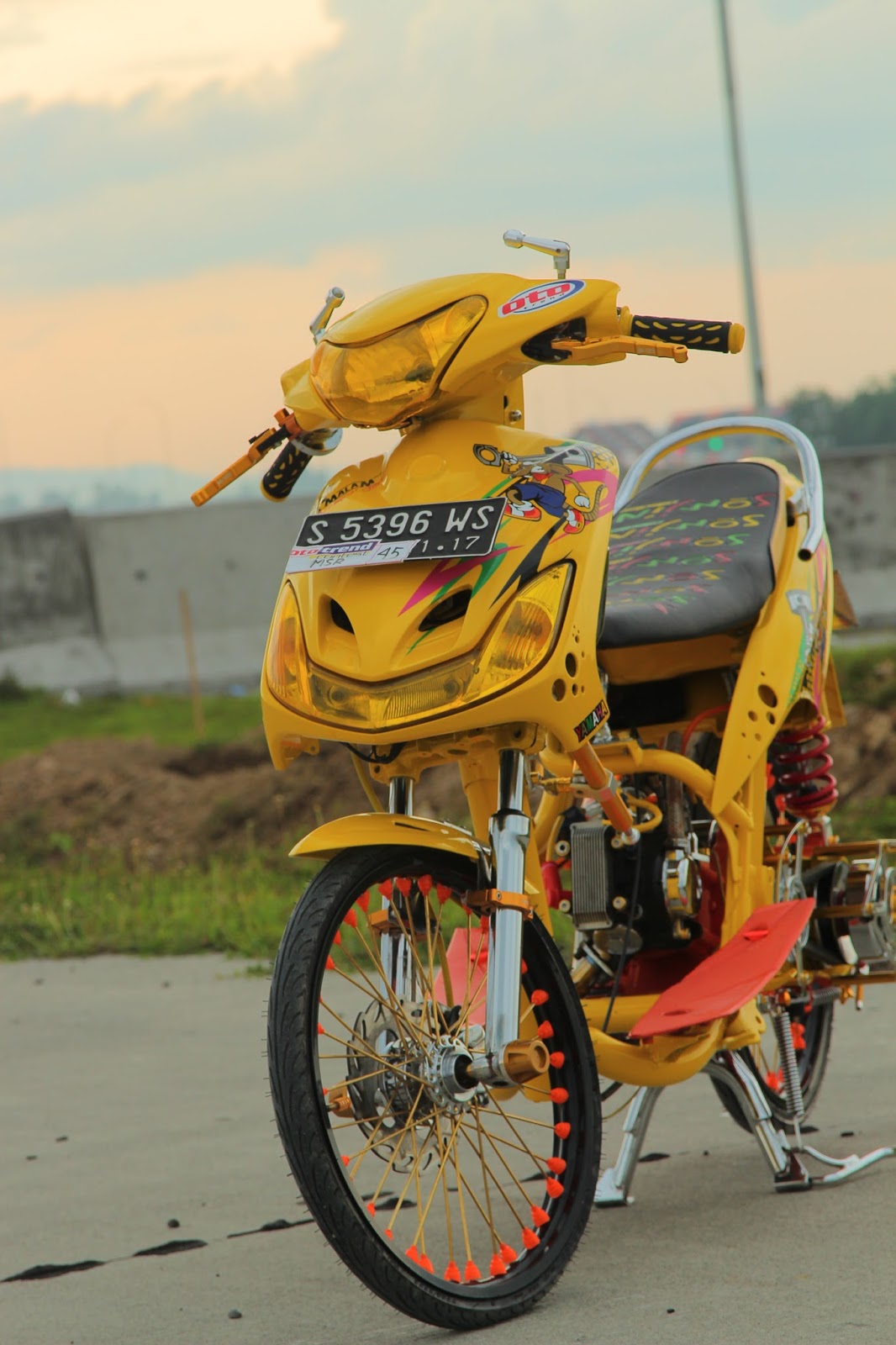 Modifikasi Mio Street Racing | Modif Motor Terbaru 2019