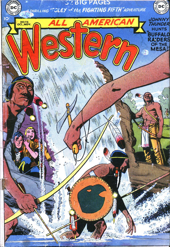 The ALEX TOTH archives: TOTH - ALL-AMERICAN WESTERN 116 JOHNNY THUNDER ...