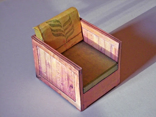 Papercraft - Pam's Chair - Papercraft4u | Free Papercrafts, Paper Toys ...