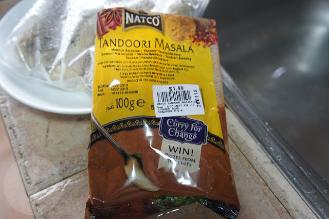 Say My Kitchen: Masala Oven Grilled Fish 印度马萨拉蕉叶烤鱼