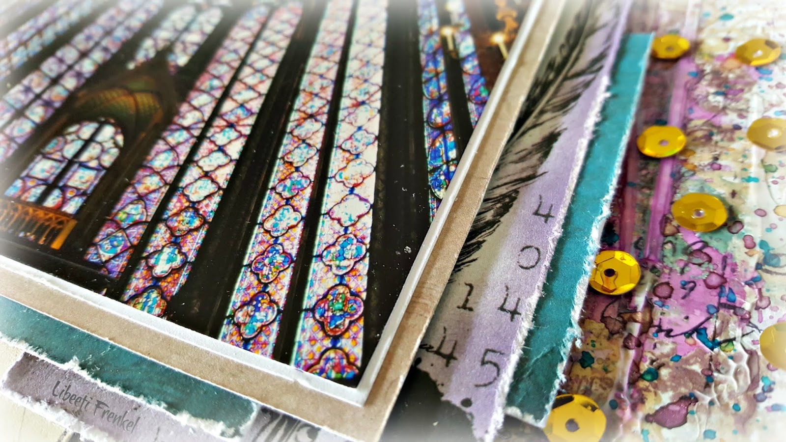 Creation with love: Amazing - a mixed media layout