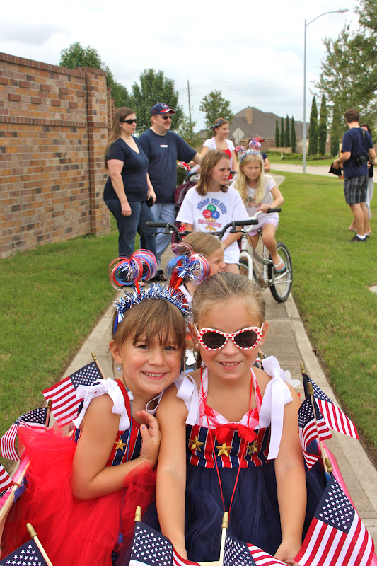 Two Precious Girls: Parade Float
