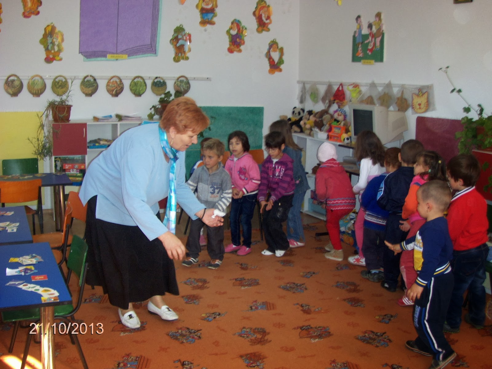 Gradinita - familia mea: Activitati zilnice la gradinita