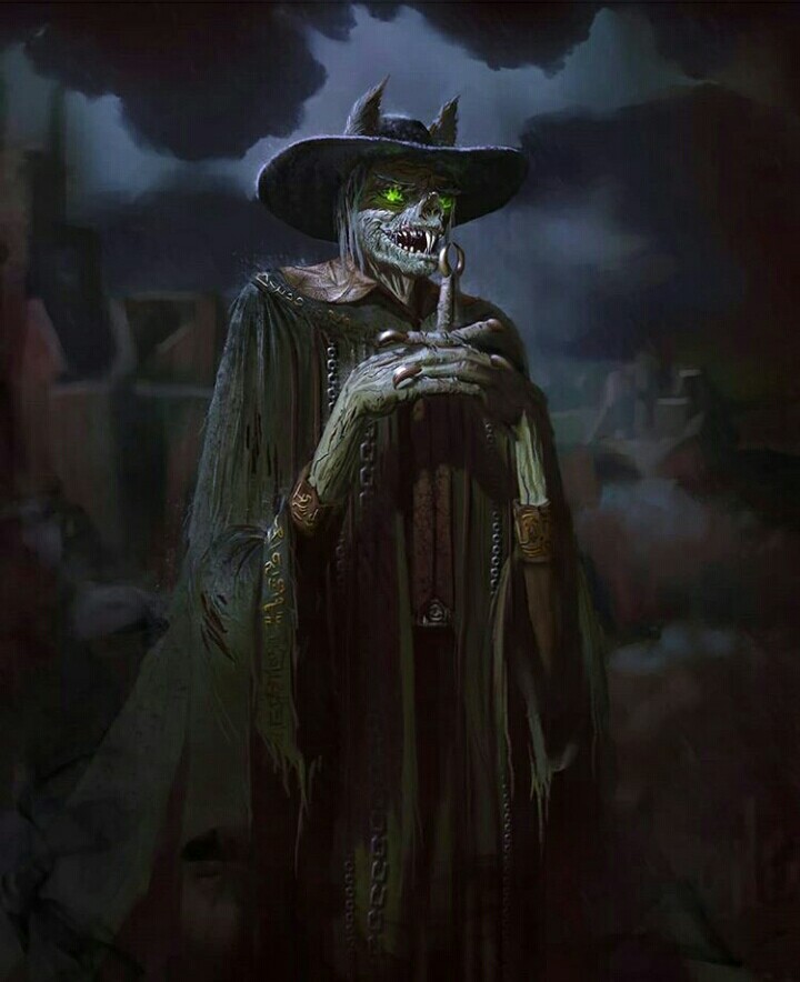 14 Gambar Seni Lukisan Watak Penjahat Mengkagumkan