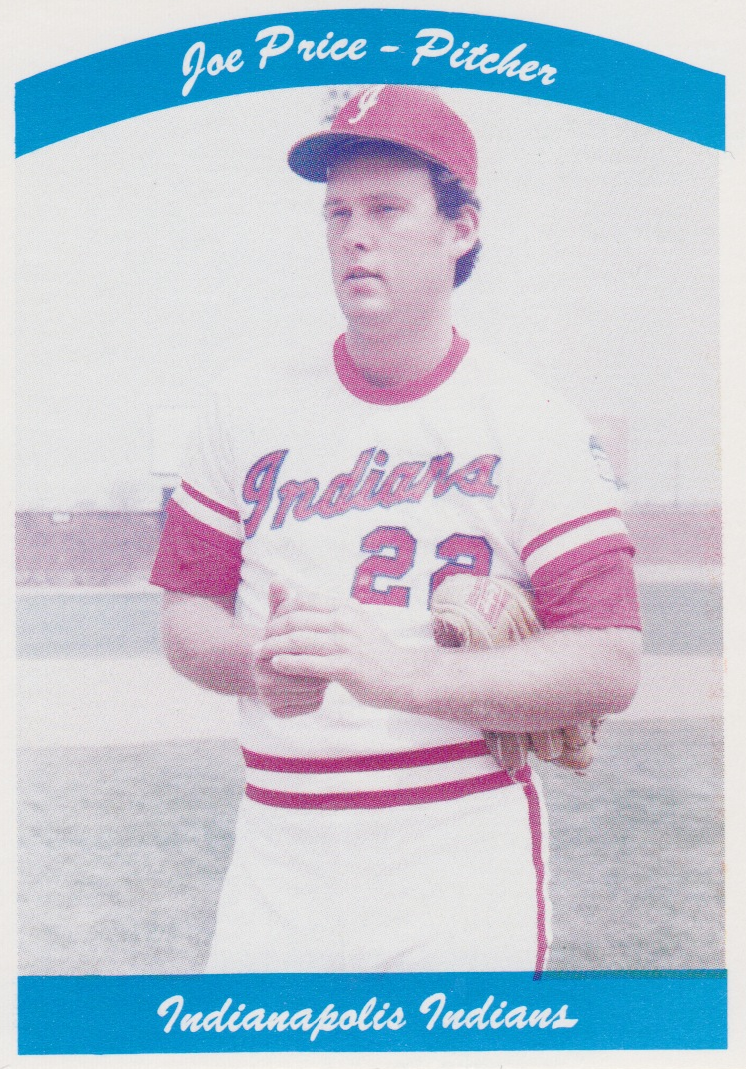 Number 5 Type Collection: 1980 Indianapolis Indians Baseball #5, Joe Price