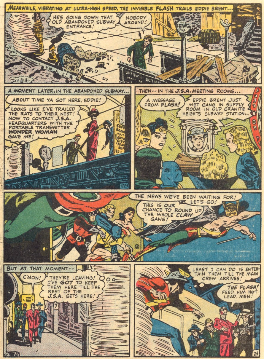 The ALEX TOTH archives: TOTH - 04 ALL-STAR COMICS 40 JUSTICE SOCIETY ...