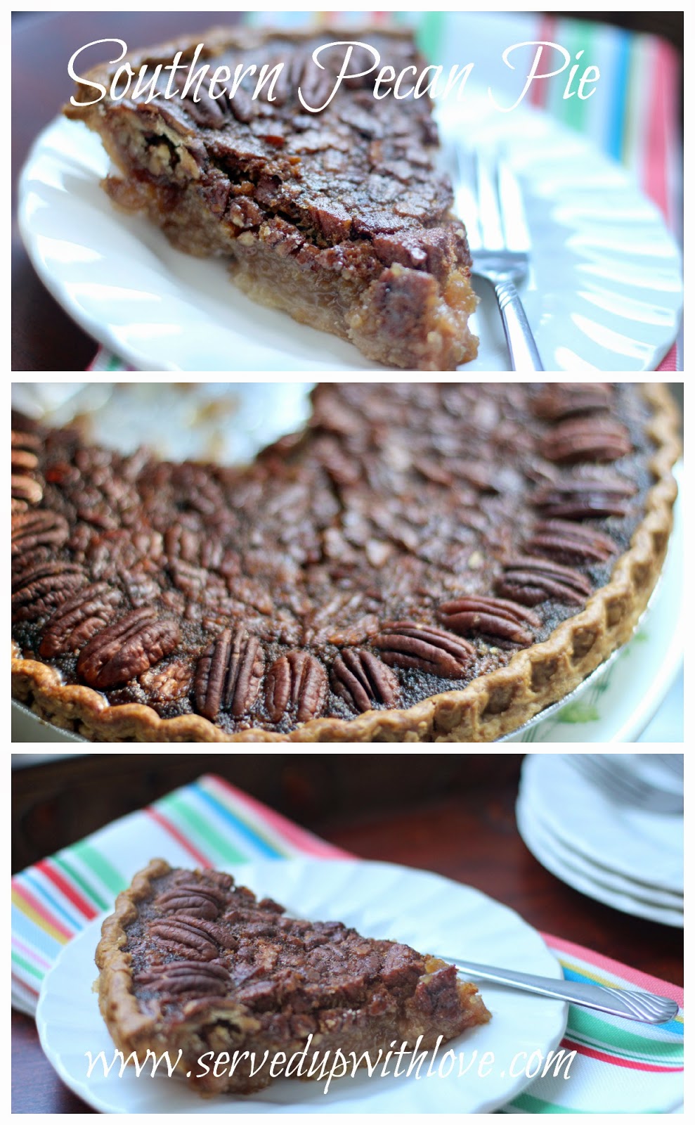 Southern Pecan Pie | Served Up With Love