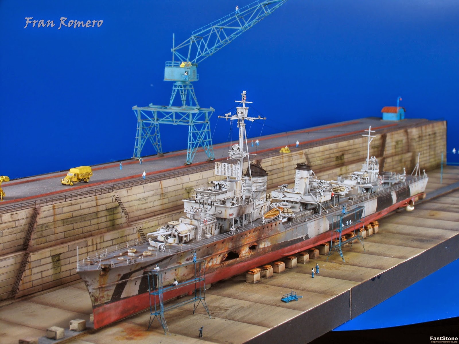 Ship Models by Fran Romero: galería final German destroyer Z 39