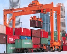 Blogisticando: Equipamentos de Movimentação de Cargas no Porto de Santos