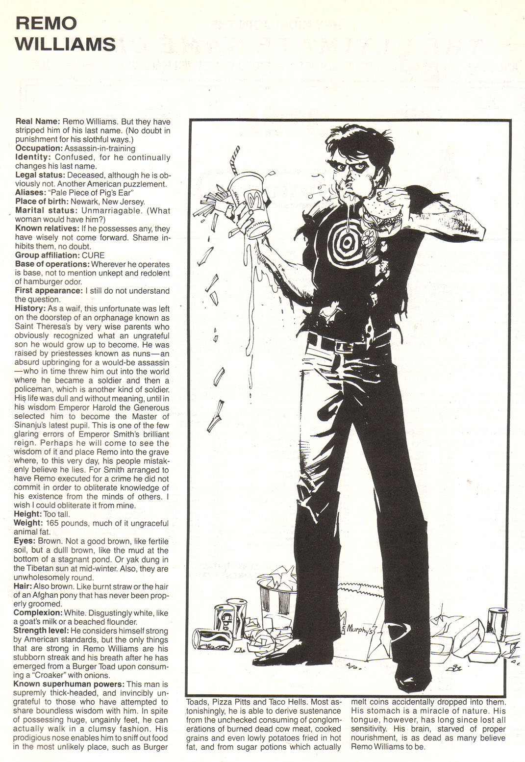 AND DA HORSE YOU RODE IN ON!: THE DESTROYER MAGAZINE #8