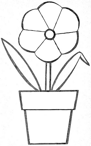 Objects Coloring: Chariot, Grapes, Skate, Planter coloring