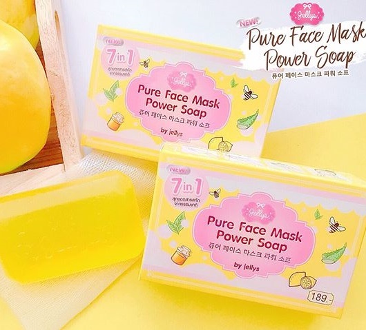 PRODUK KECANTIKAN WANITA DAN VIRAL: PURE FACE MASK POWER SOAP